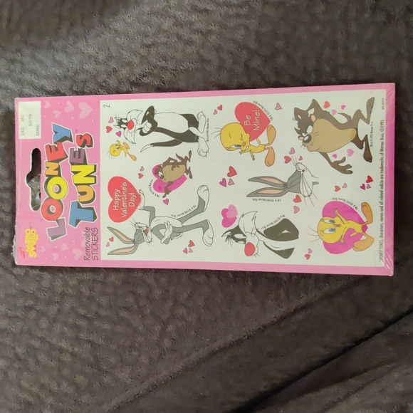 Warner Bros. | Party Supplies | Looney Tunes Removable Stickers | Poshmark